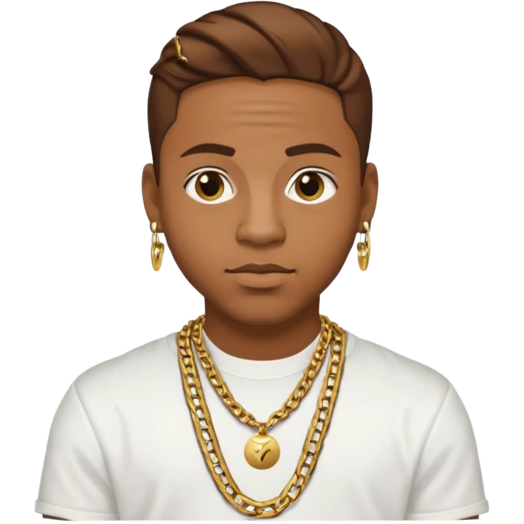 Jerome "Romeo" Jones of IMx, male rapper with brown hair emoji | AI ...