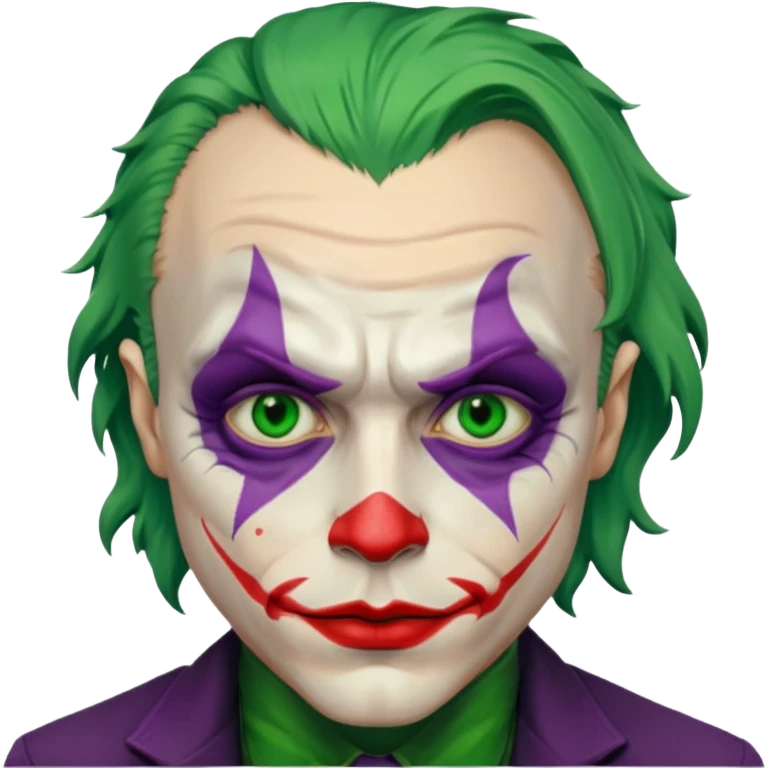 scary heath ledger joker emoji | AI Emoji Generator