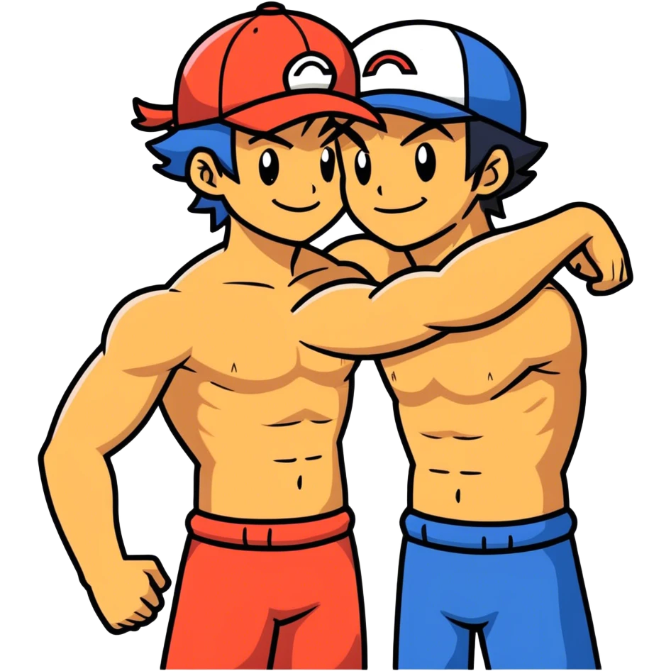 Hot handsomeb muscular 6ft 5inch tall smiling happy fun shirtless Ash ...