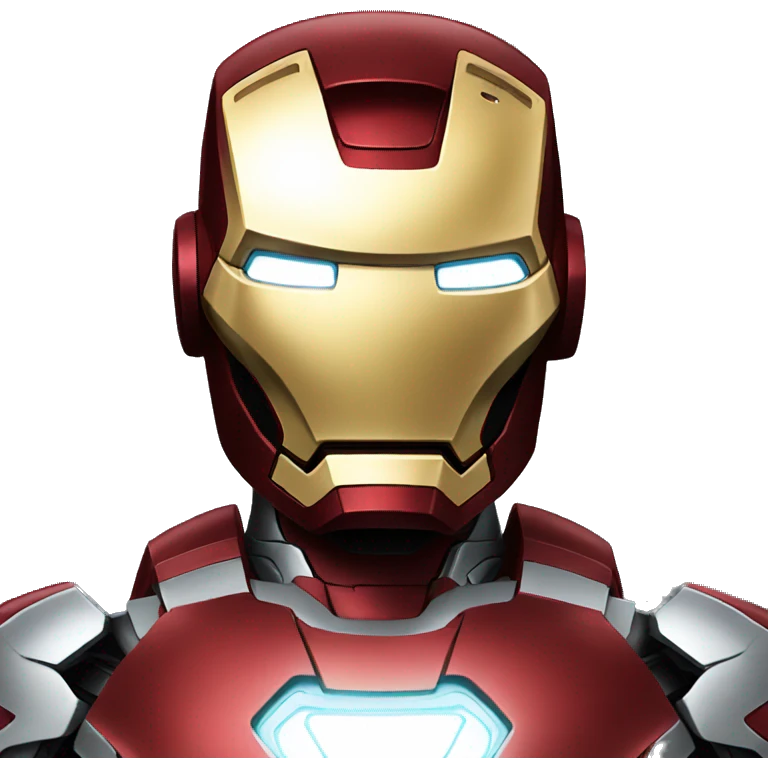 Iron man emoji | AI Emoji Generator