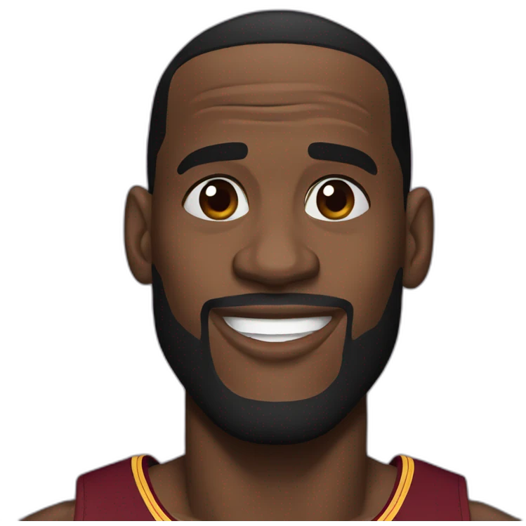 lebron james emoji | AI Emoji Generator