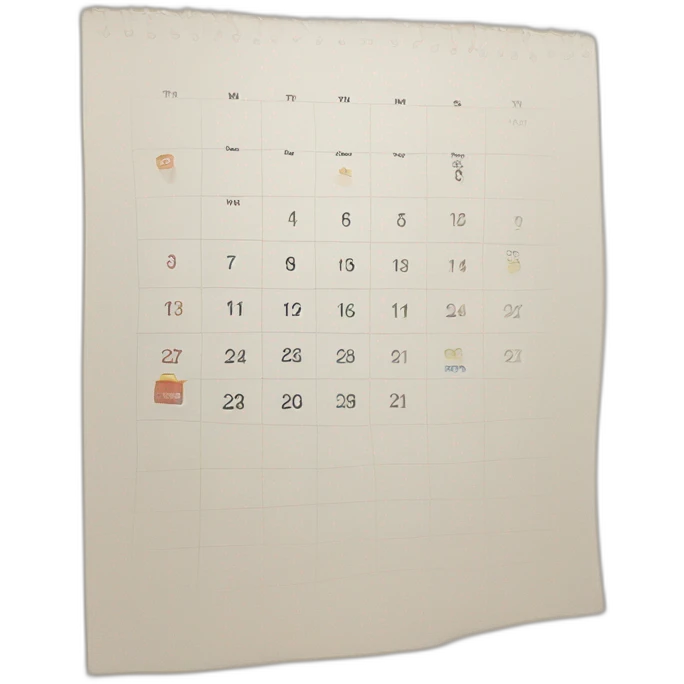 calendar emoji | AI Emoji Generator