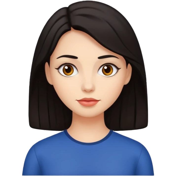 woman with dark hair emoji | AI Emoji Generator