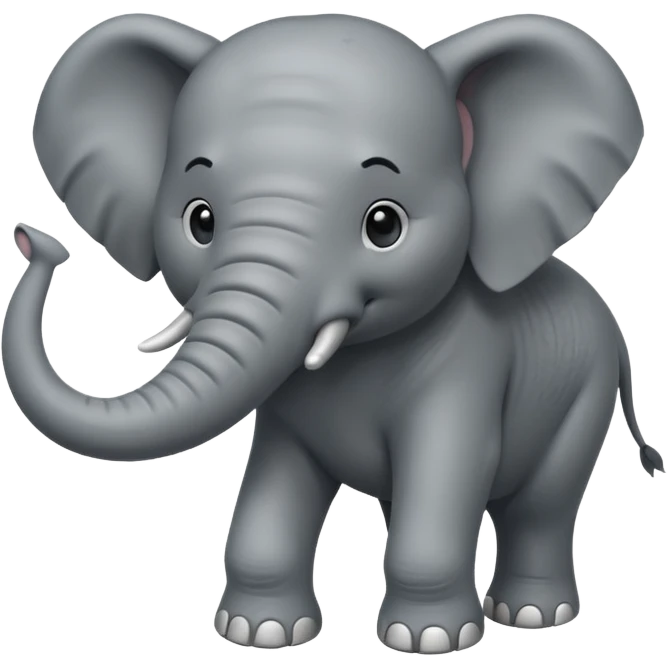elephant with muscle emoji | AI Emoji Generator