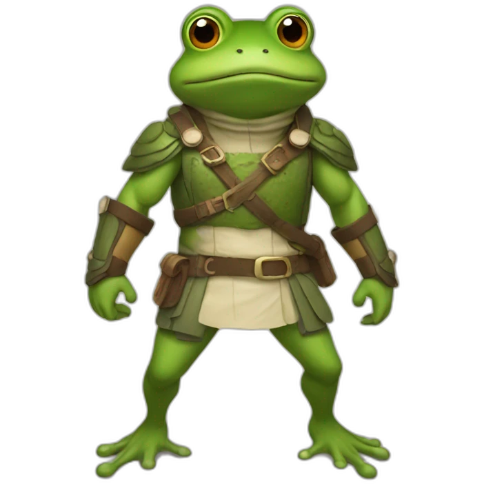 frog-fighter emoji | AI Emoji Generator