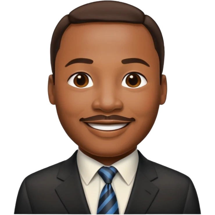 Martin Luther King Jr emoji | AI Emoji Generator