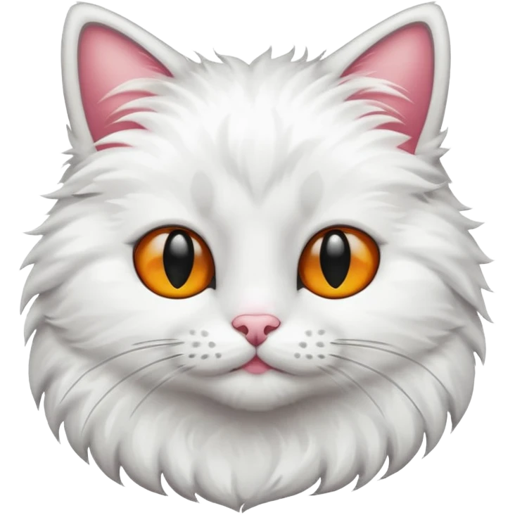cat white with black spot emoji | AI Emoji Generator