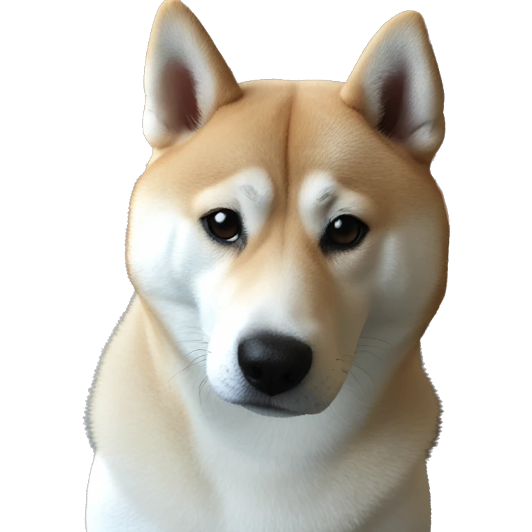 shiba inu dog portrait emoji | AI Emoji Generator