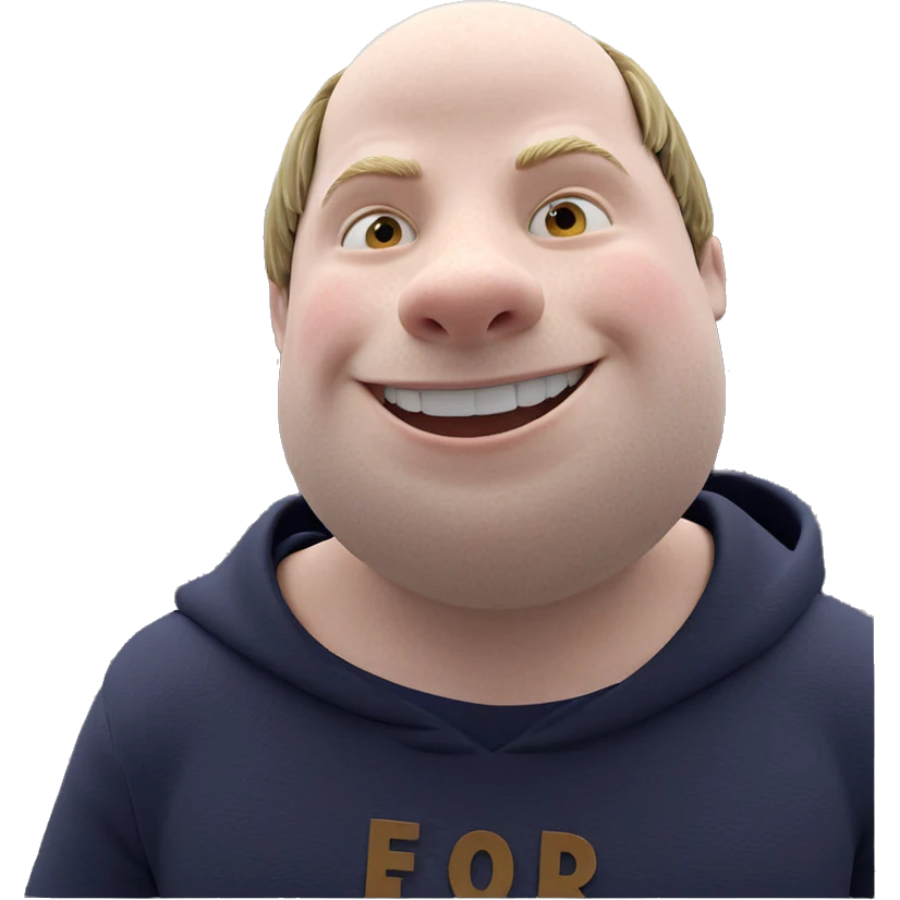 smiling boy in eerie city emoji | AI Emoji Generator