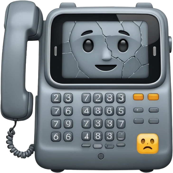 an old phone emoji emoji | AI Emoji Generator