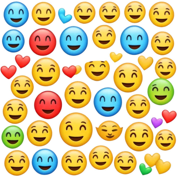 3D glossy emoji sticker, ultra clean cutout, sharp edges, high detail ...