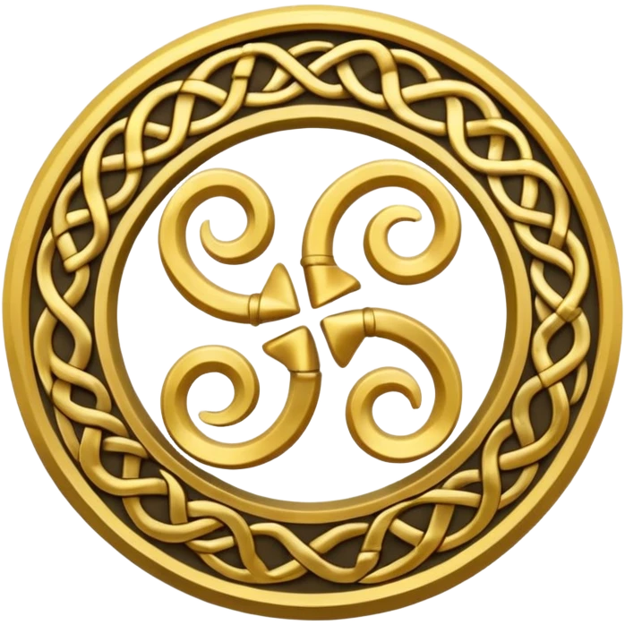 Triskelion faça um emoji desse símbolo emoji | AI Emoji Generator