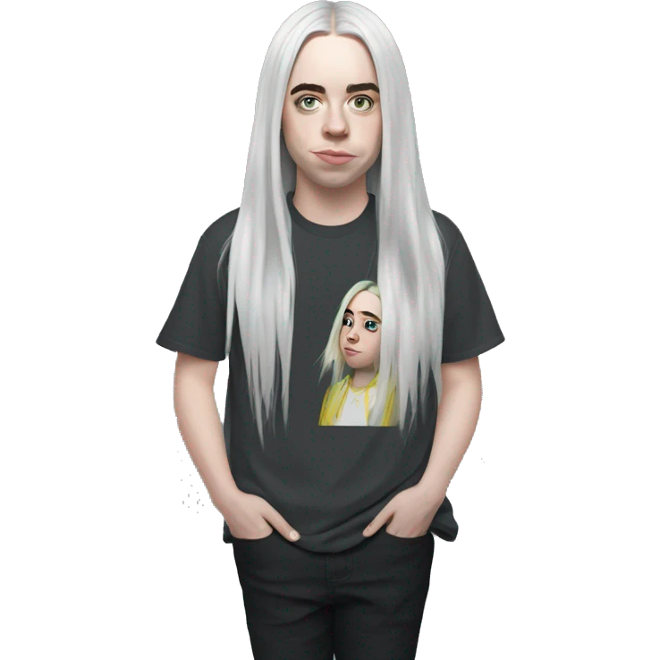 Billie Eilish emoji | AI Emoji Generator