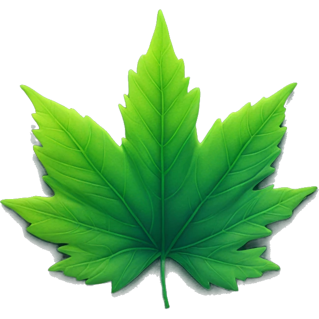 nature's green leafy wall emoji | AI Emoji Generator