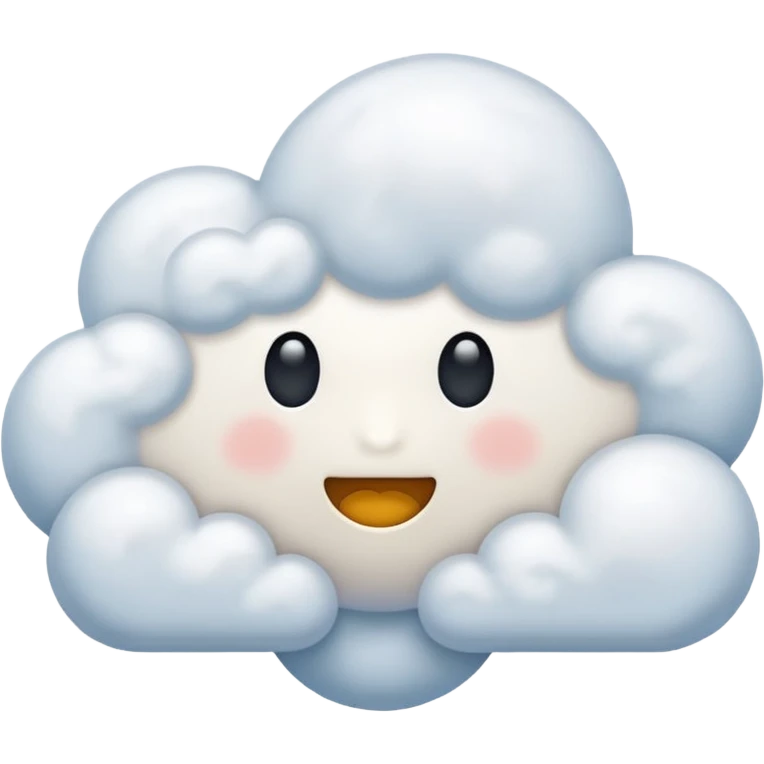 nuvem normal emoji | AI Emoji Generator