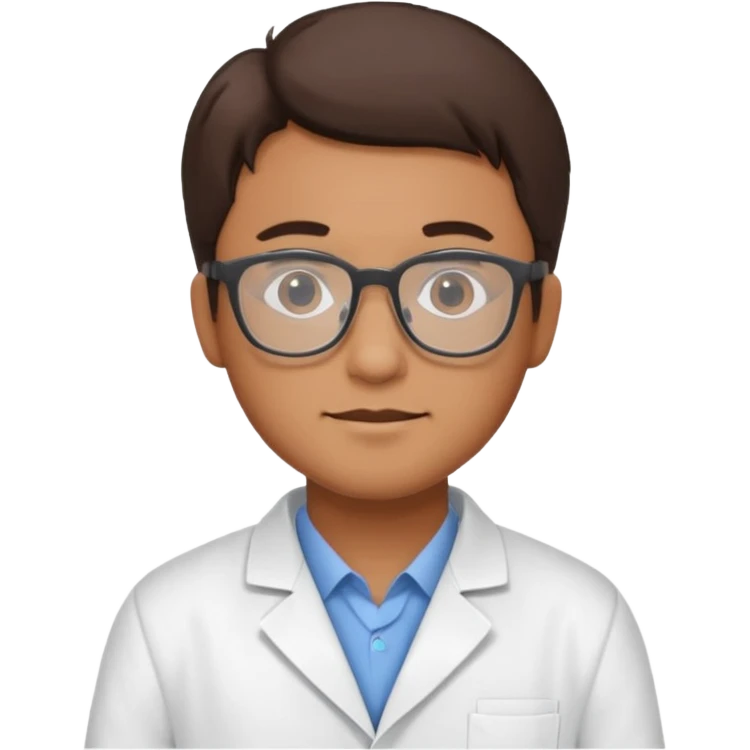 Lab technologist male emoji | AI Emoji Generator
