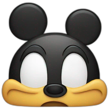 Mickey emoji | AI Emoji Generator