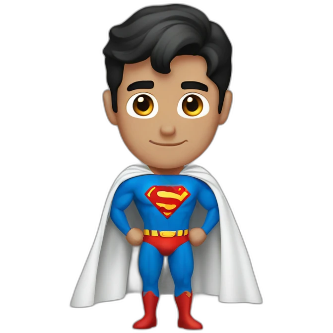superman emoji | AI Emoji Generator