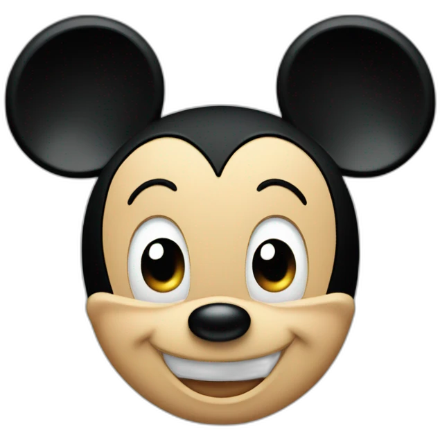 Mickey mouse emoji | AI Emoji Generator