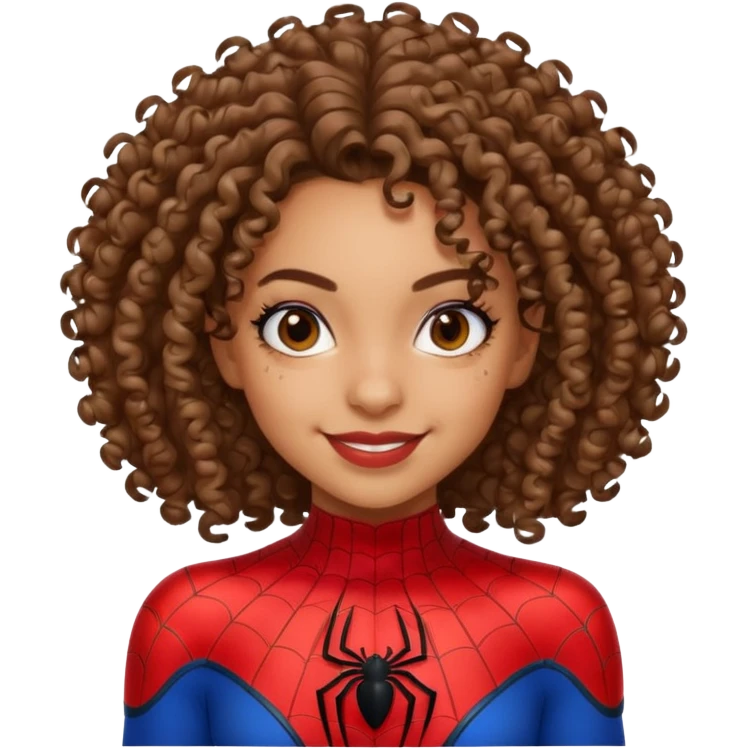 Lightskin girl with curly hair, eyebrow piercing in left side, wearing ...