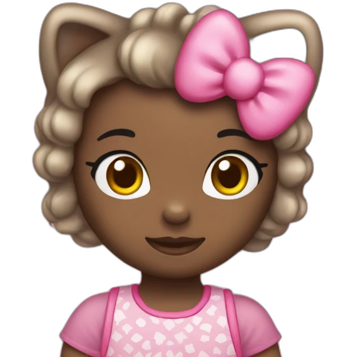 Hello kitty emoji | AI Emoji Generator