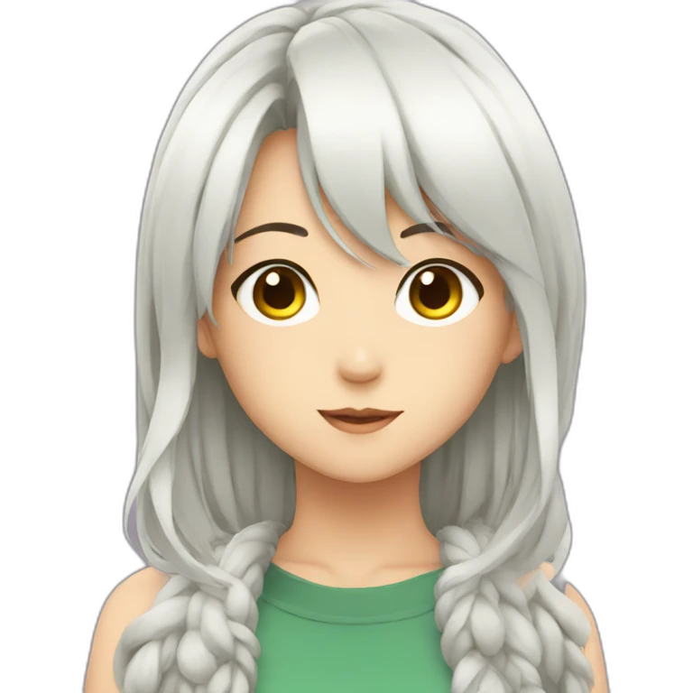 Anime girl emoji | AI Emoji Generator