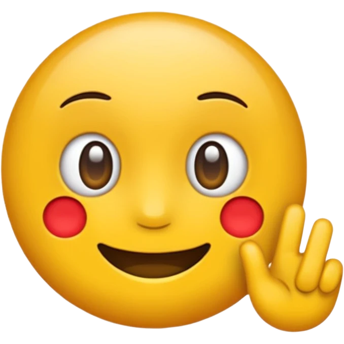 Create an emoji with the animated form colors moving on the object ...