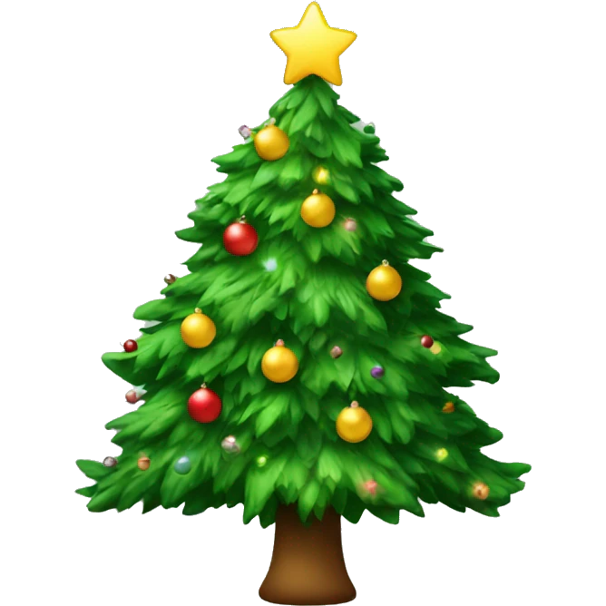 Christmas tree emoji | AI Emoji Generator