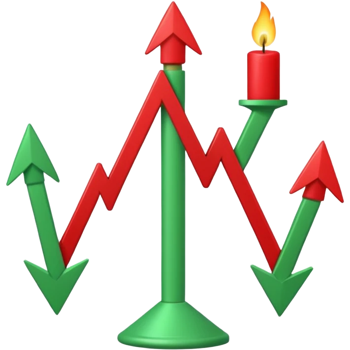 create an emoji of trading candlestick movement emoji | AI Emoji Generator