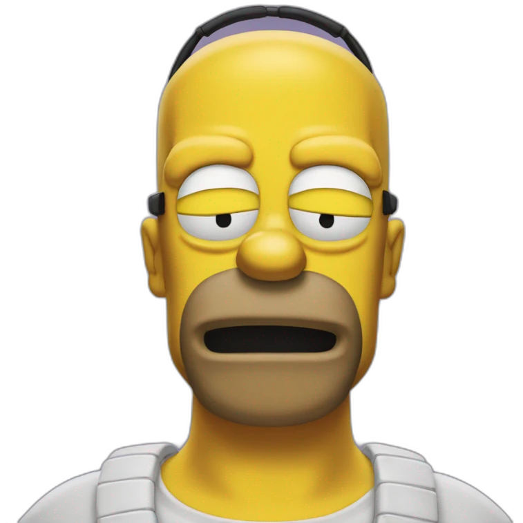 Homer Simpson emoji | AI Emoji Generator