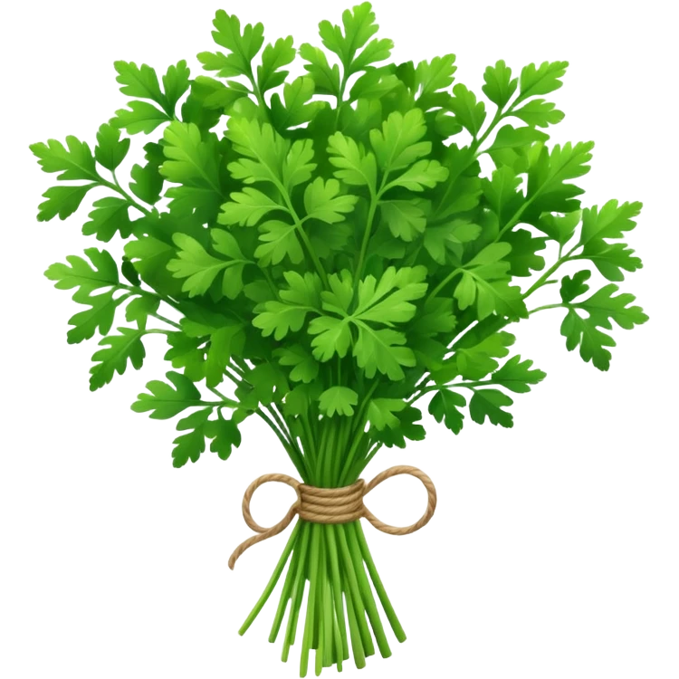 parsley herb bouquet emoji | AI Emoji Generator