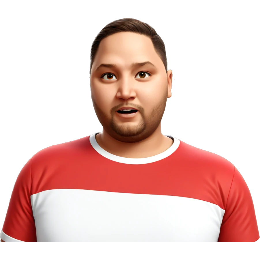 boy in red shirt meme emoji | AI Emoji Generator