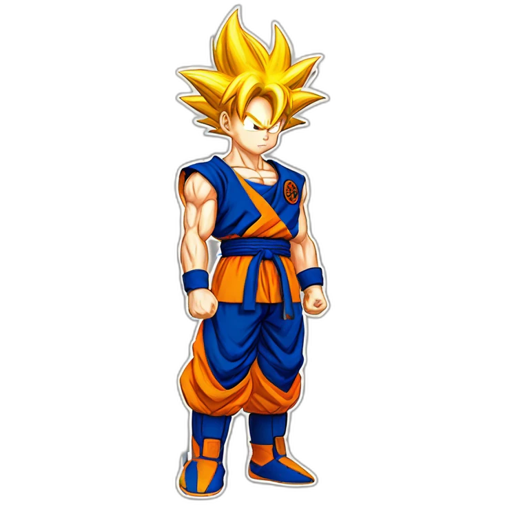 goku bye emoji | AI Emoji Generator