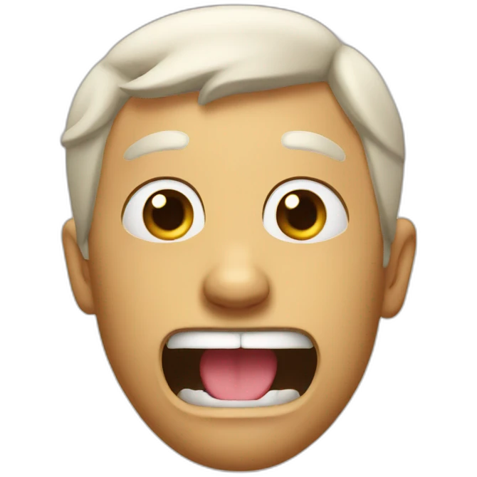 mewing emoji | AI Emoji Generator