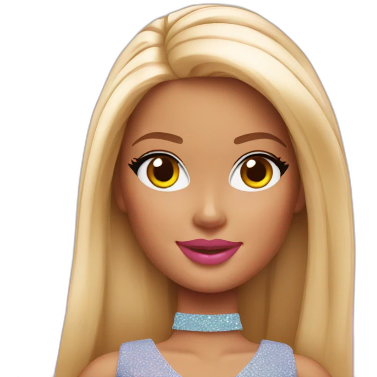 Barbie emoji | AI Emoji Generator