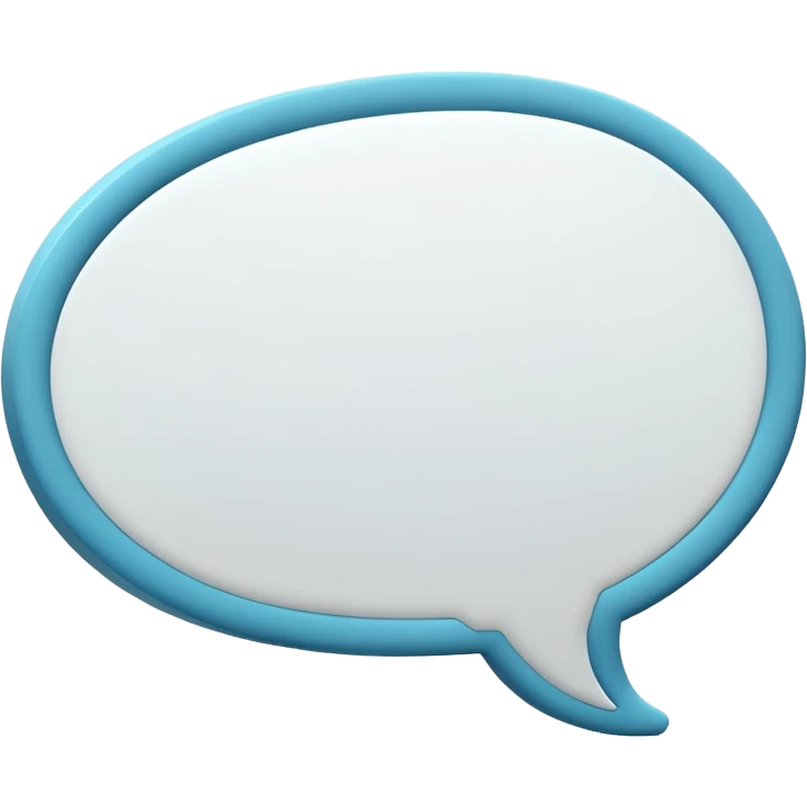 Speech bubble with three dots inside emoji | AI Emoji Generator