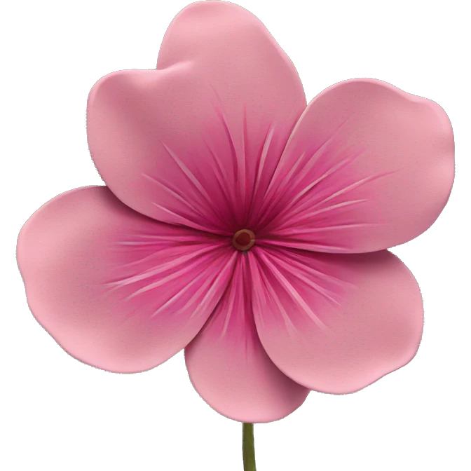 pink flower in outdoor scenery emoji | AI Emoji Generator