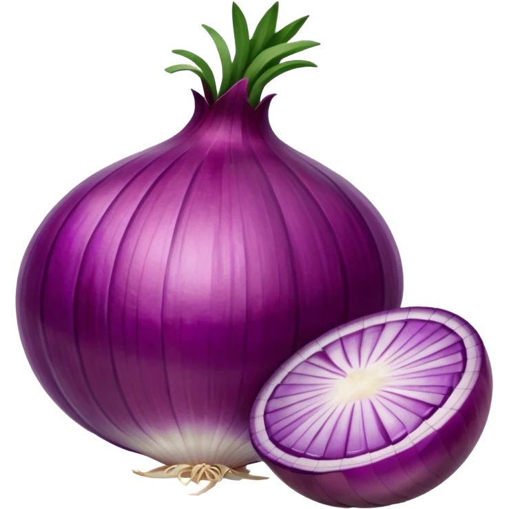 red onion with slices emoji | AI Emoji Generator