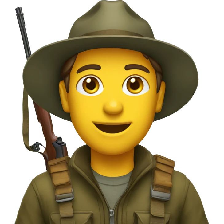 hunter emoji | AI Emoji Generator