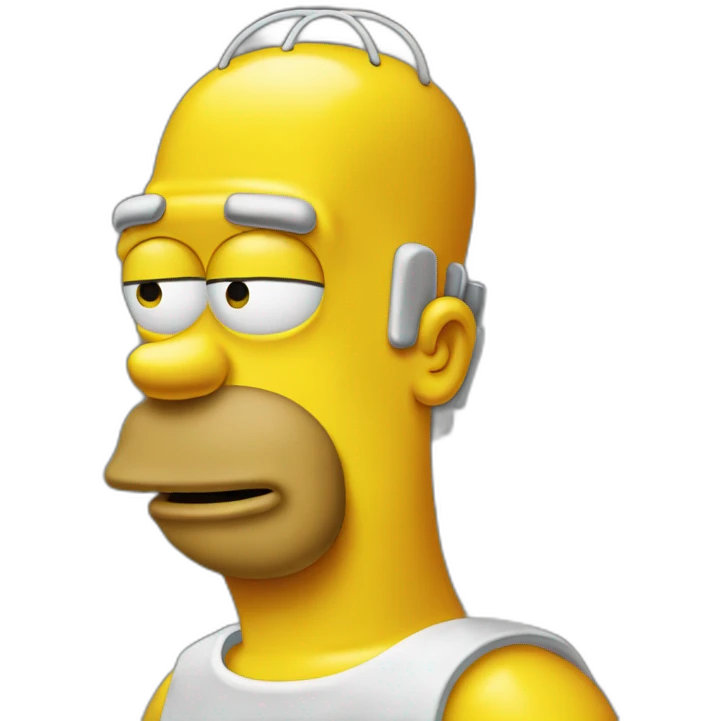 Homer simson emoji | AI Emoji Generator