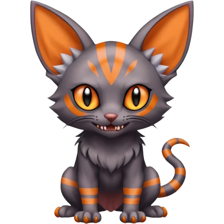 Noibat-Lykoi-Sphynx-Litten-Torracat-fusion-Fakemon-Pokémon-creature ...
