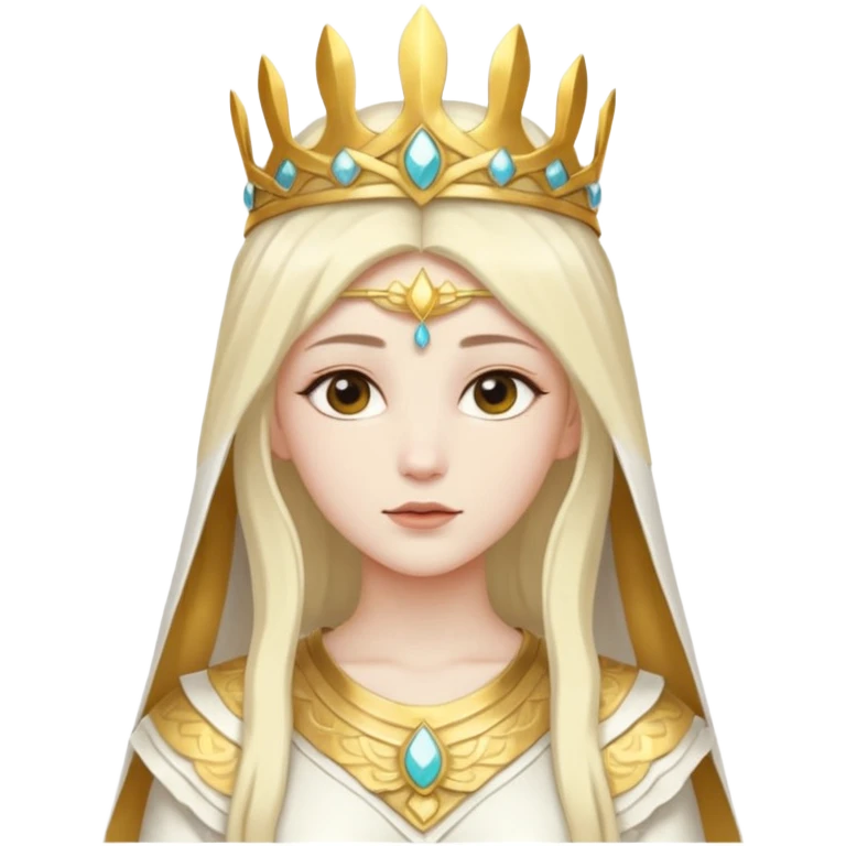 Min, The Noble One from Gods and Goddesses with white outfit, gold ...