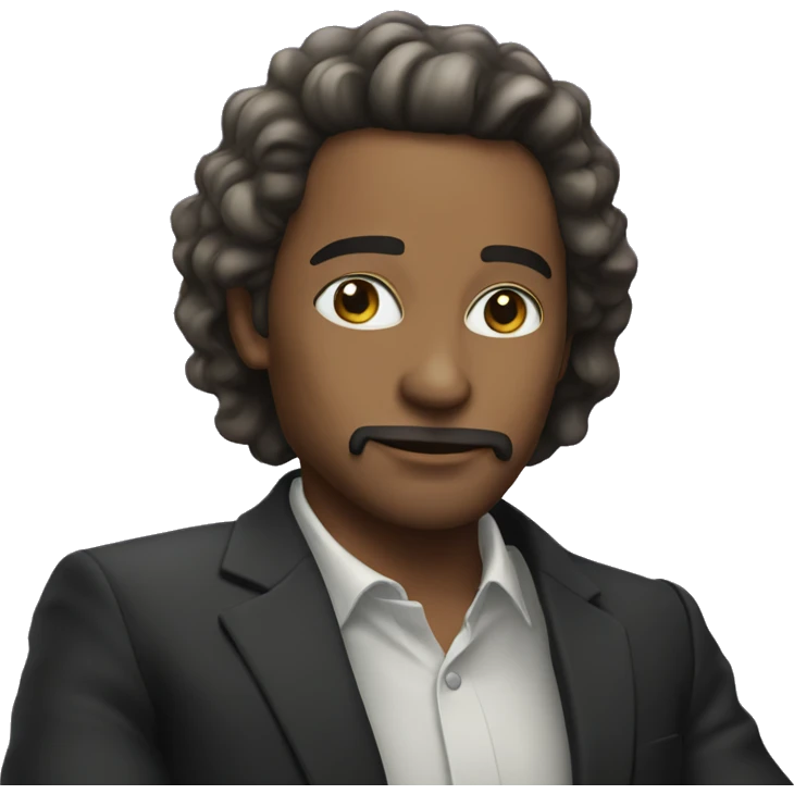 stylish man in suit emoji | AI Emoji Generator