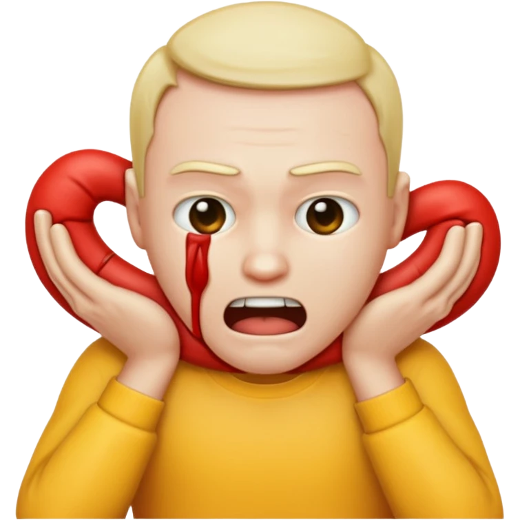 emoji who strangle himself emoji | AI Emoji Generator