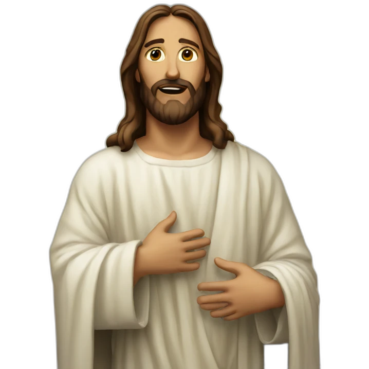 Jesus emoji | AI Emoji Generator