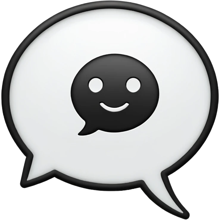 speech bubble mais ca part de droite emoji | AI Emoji Generator