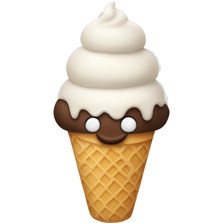 Ice cream emoji | AI Emoji Generator