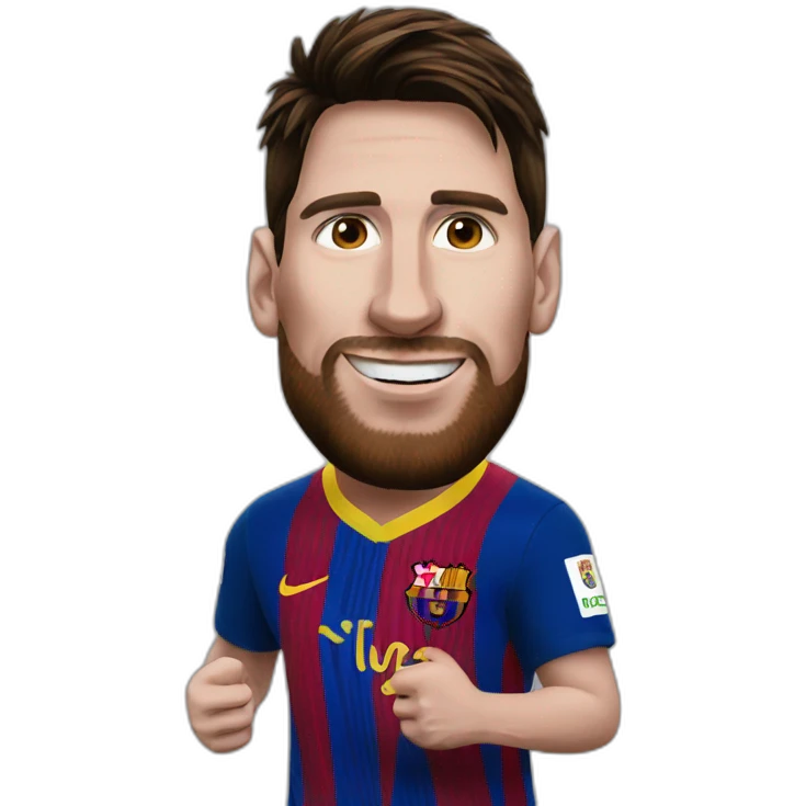 Messi emoji | AI Emoji Generator