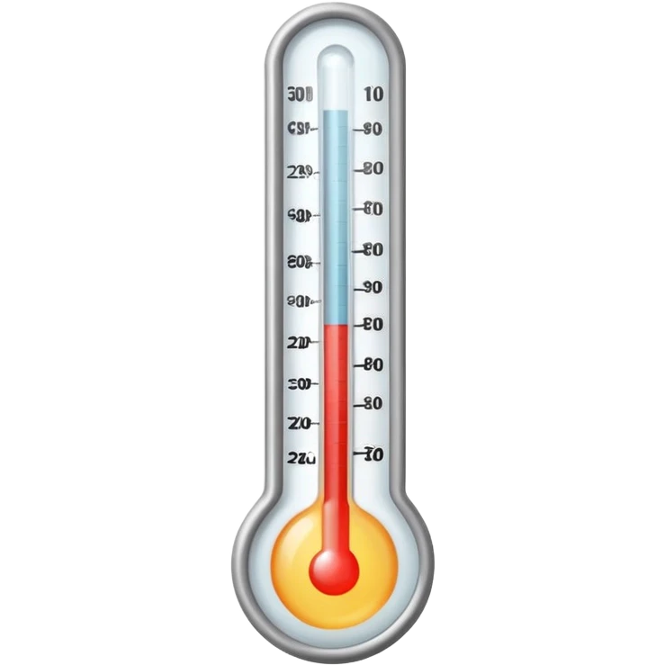 termometro mostrando febre emoji | AI Emoji Generator