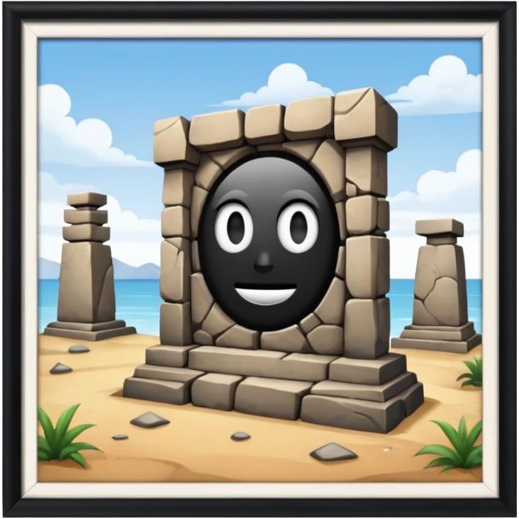 ORACLE RUINS emoji | AI Emoji Generator